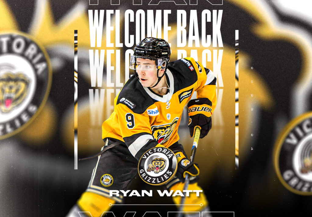 Hard working Ryan Watt returns to the lineup | Victoria Grizzlies
