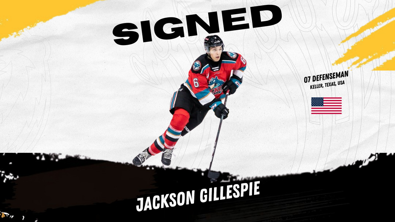 Gillespie Joins Grizzly Blueline From Swift Current | Victoria Grizzlies